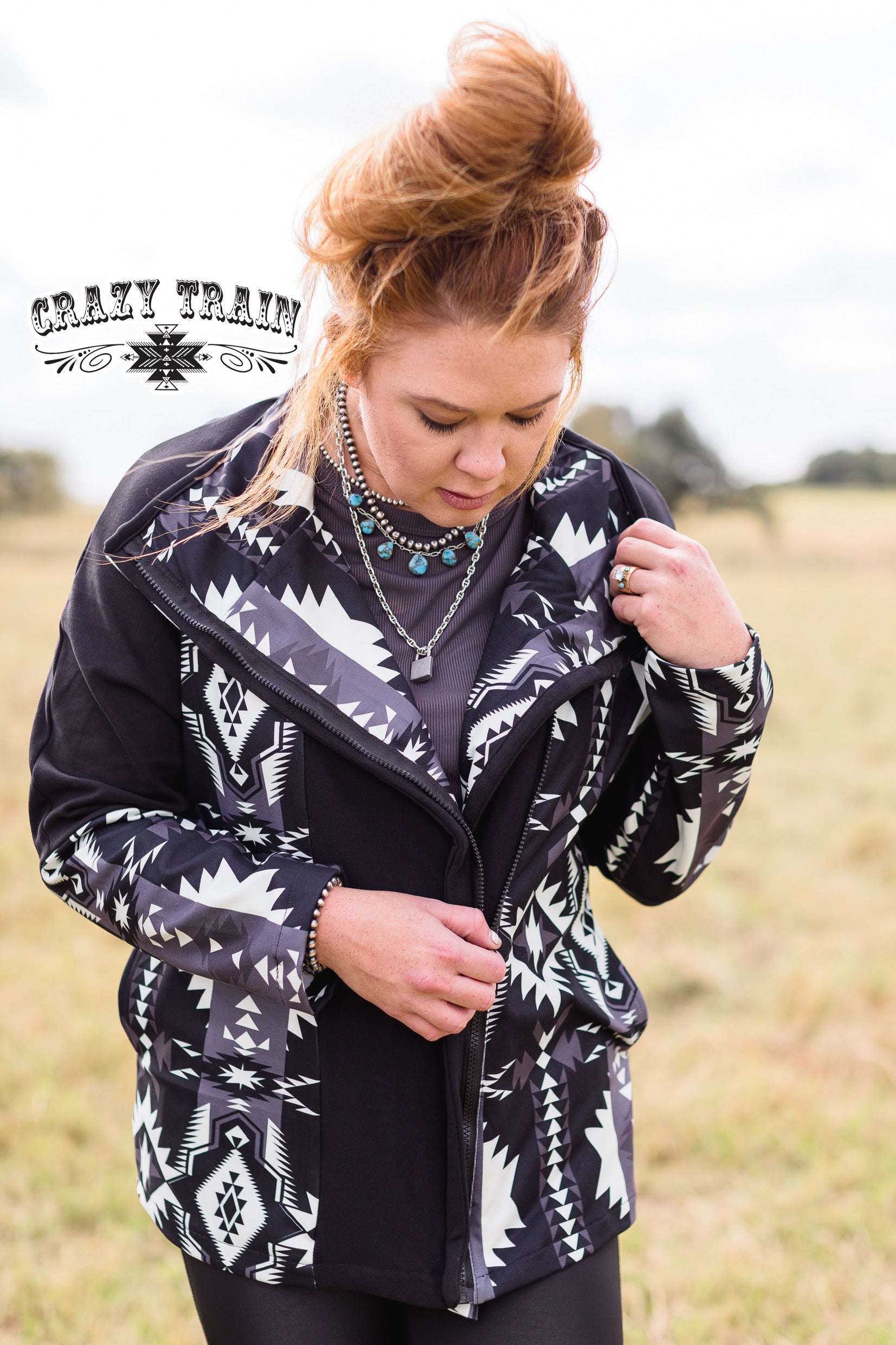 Crazy Train Trailblazer Jacket - Ropes and Rhinestones