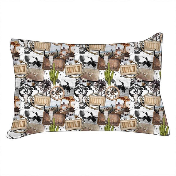 Gg Western Wild West Pillowcase - Ropes and Rhinestones
