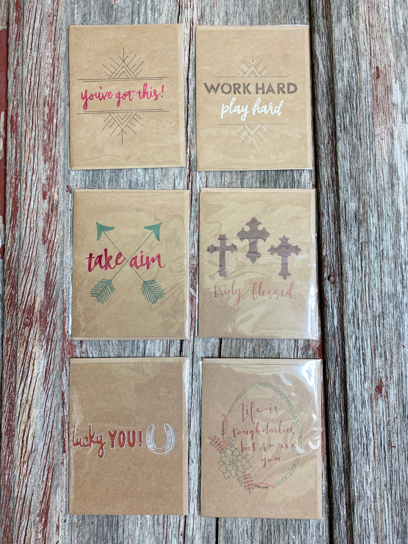 Trenditions Western Greeting Cards - Ropes and Rhinestones